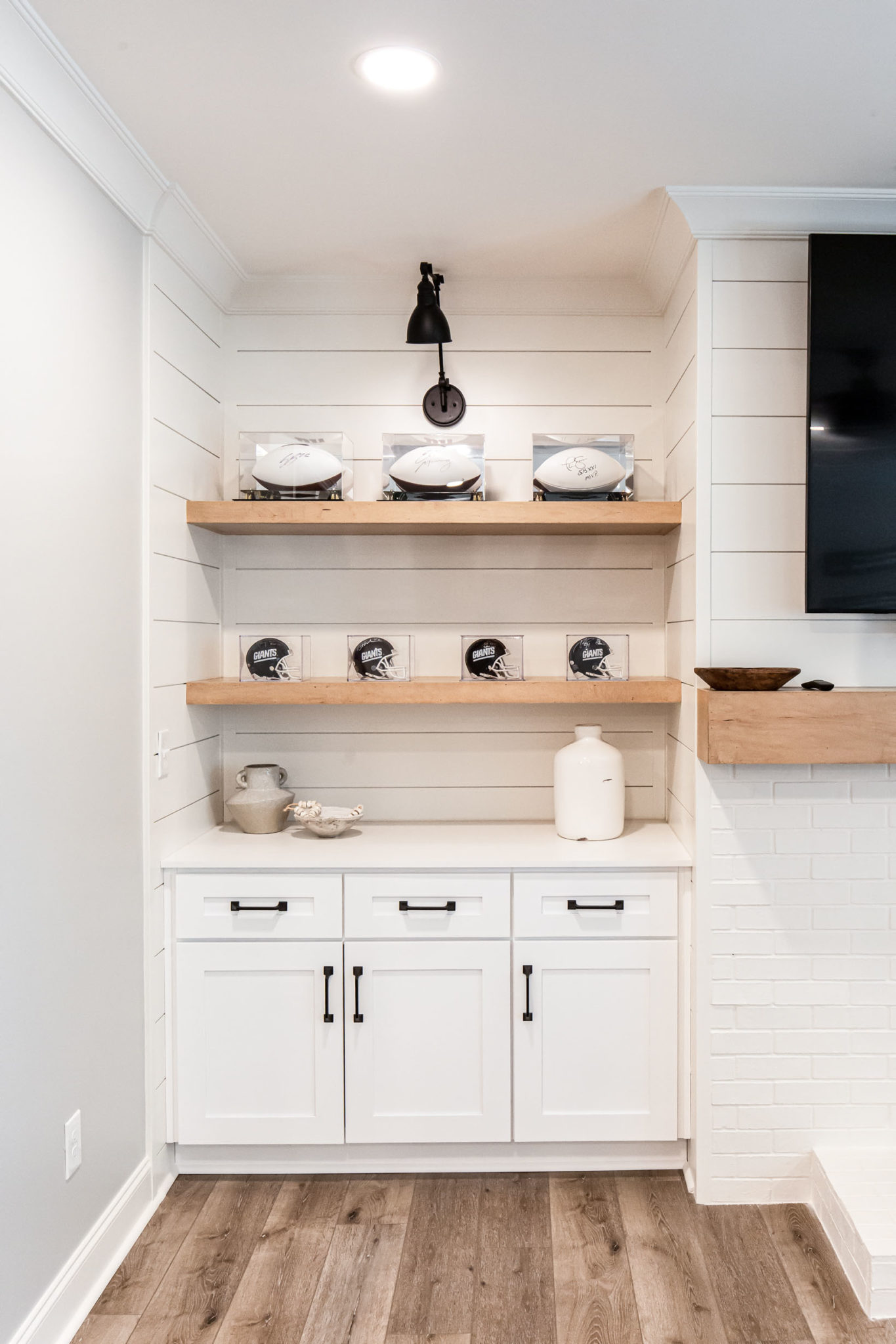 Modern Farmhouse Basement | Project Spotlight - Haggard Home